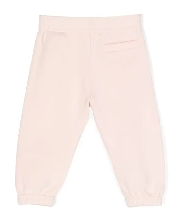 Palm Angels Curved-logo Cotton Jogging Bottoms