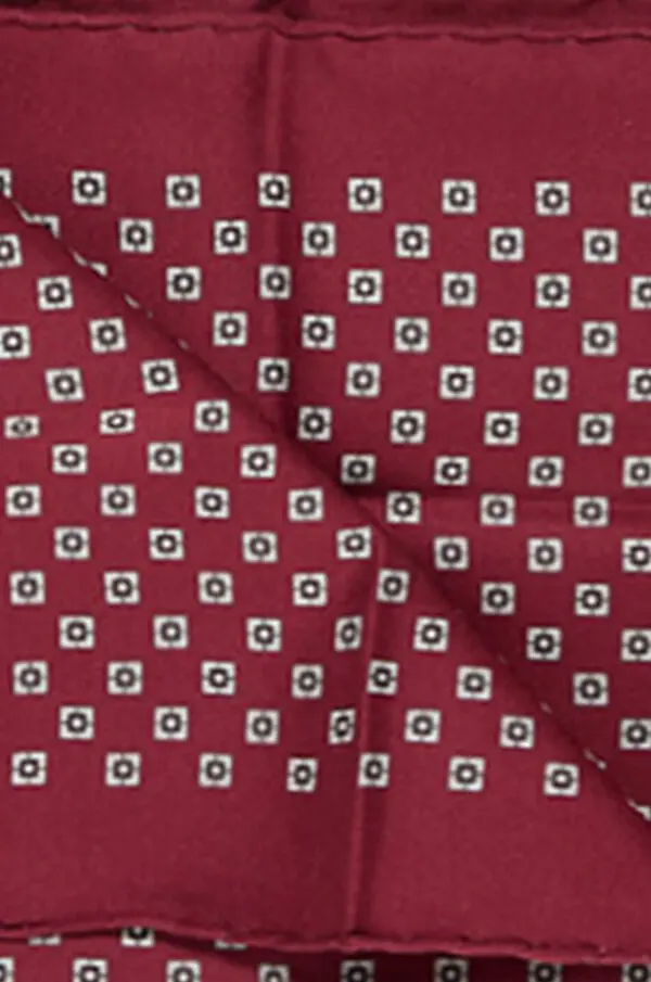 Brunello Cucinelli Patterned Pocket Scarf