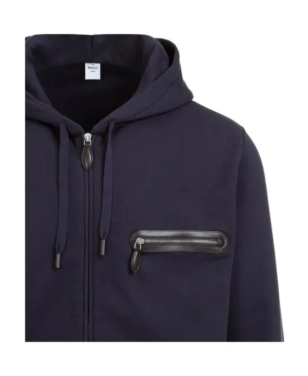 Berluti Zip-up Drawstring Hoodie