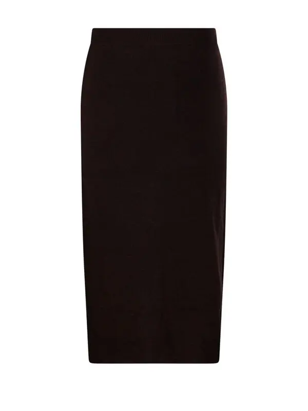 Victoria Beckham Button-decorated Midi Skirt