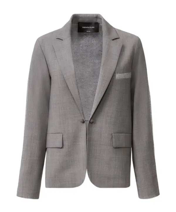 Fabiana Filippi Single-breasted Suit Jacket