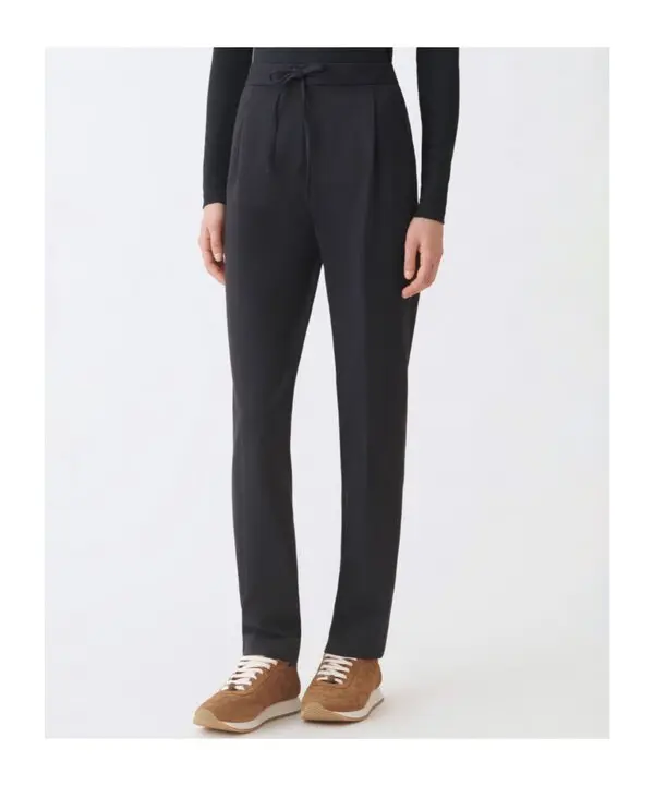 Fabiana Filippi Drawstring Casual Pants