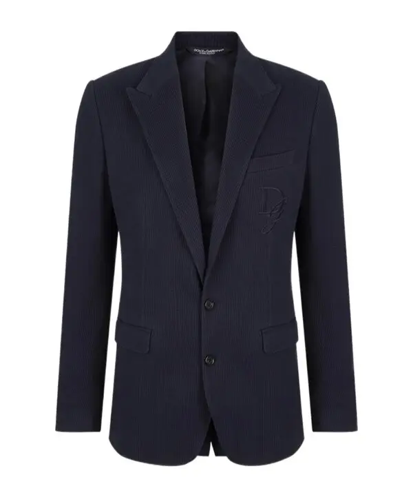 Dolce & Gabbana Logo-appliqué Blazer