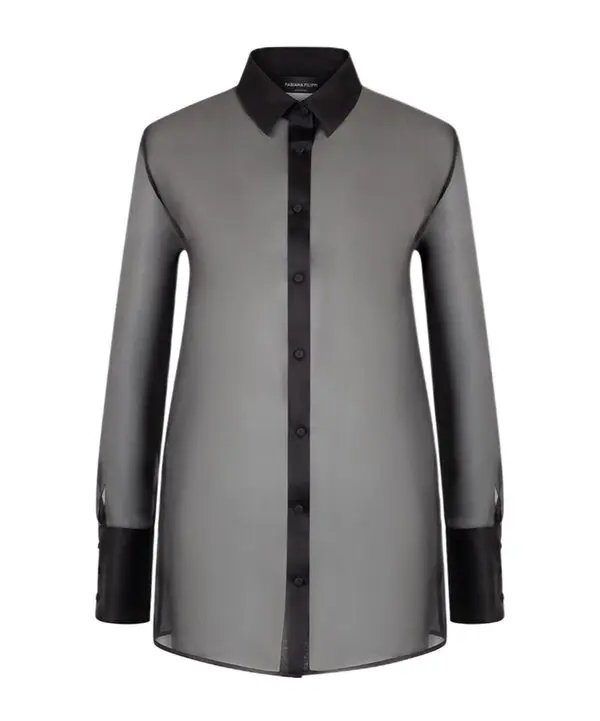 Fabiana Filippi Long-sleeved Collared Shirt