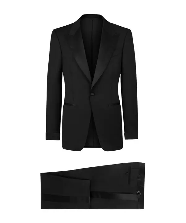 TOM FORD Long-sleeved Suit Jacket And Trousers
