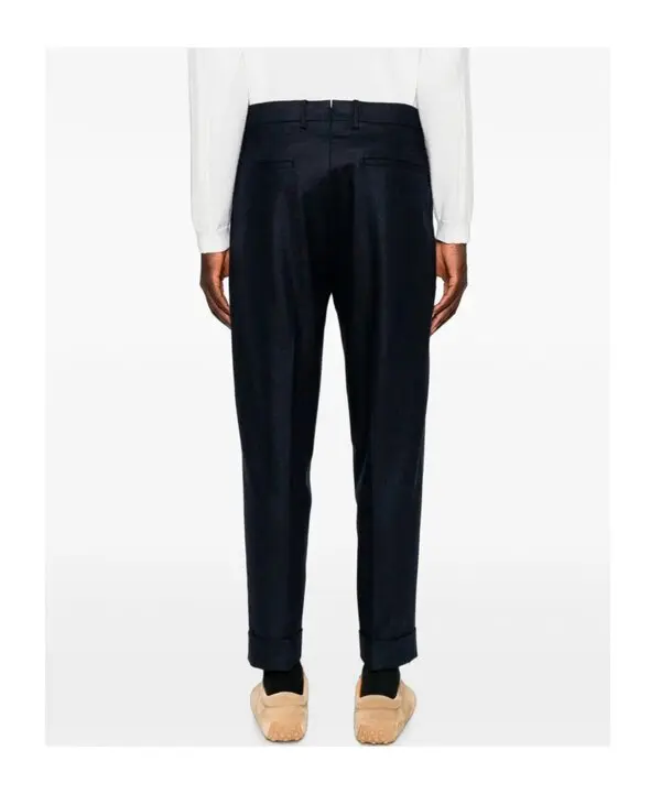 BERWICH Pleated Wool Trousers
