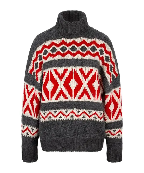 Brunello Cucinelli High-neck Long-sleeved Sweater - Black