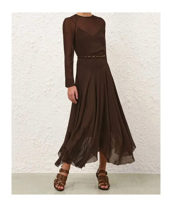 Zimmermann Long Sleeve Dress
