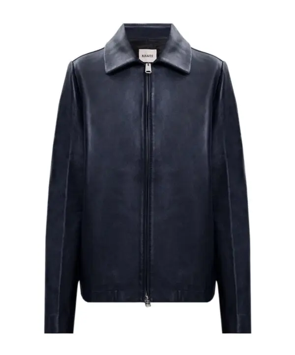 Khaite Jackson Zip Leather Jacket
