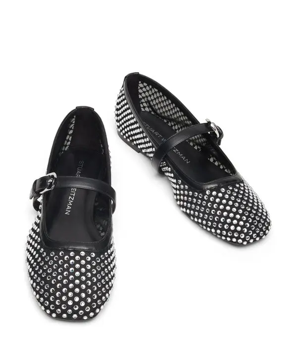 STUART WEITZMAN Bareitall Shine Mary Jane