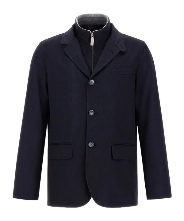 Herno Three-button Zipped Jacket