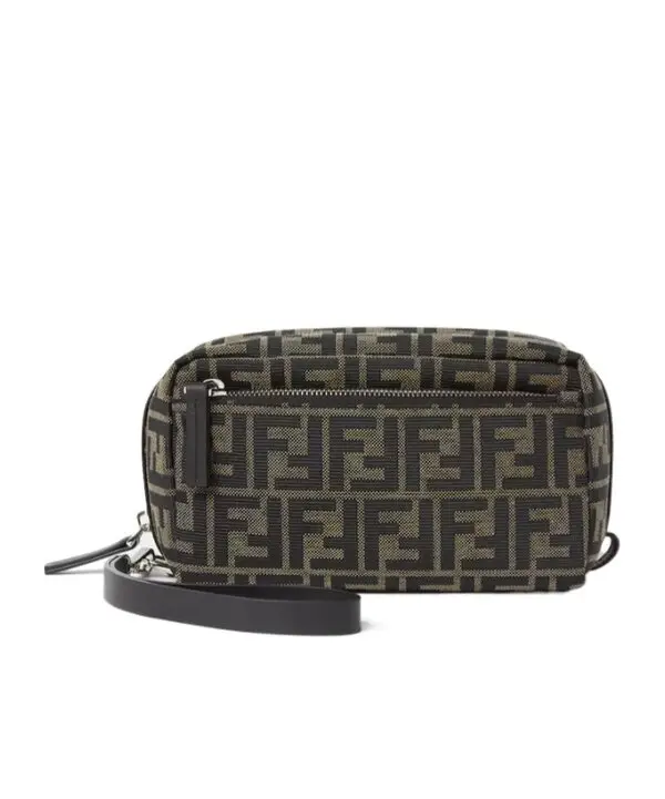 Fendi Double Zip Toiletry Case Small