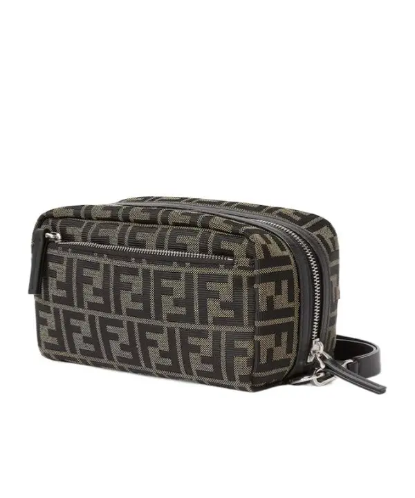 Fendi Double Zip Toiletry Case Small