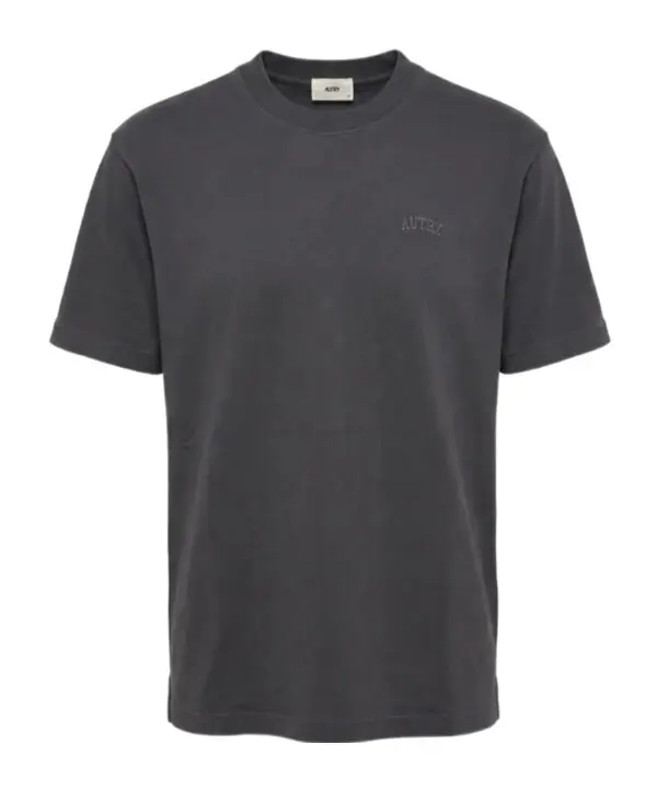 AUTRY Logo-embroidered Cotton T-shirt
