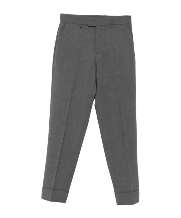 BERWICH Pressed-crease Turned-up Trousers