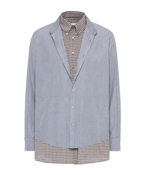 MAISON MARGIELA Double Layer Cotton Shirt