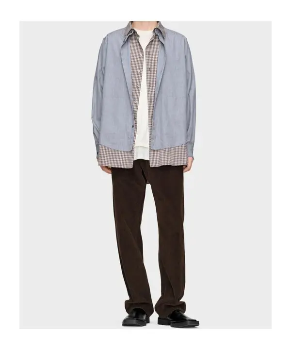 MAISON MARGIELA Double Layer Cotton Shirt