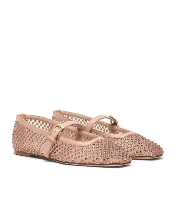 STUART WEITZMAN Bareitall Shine Mary Jane