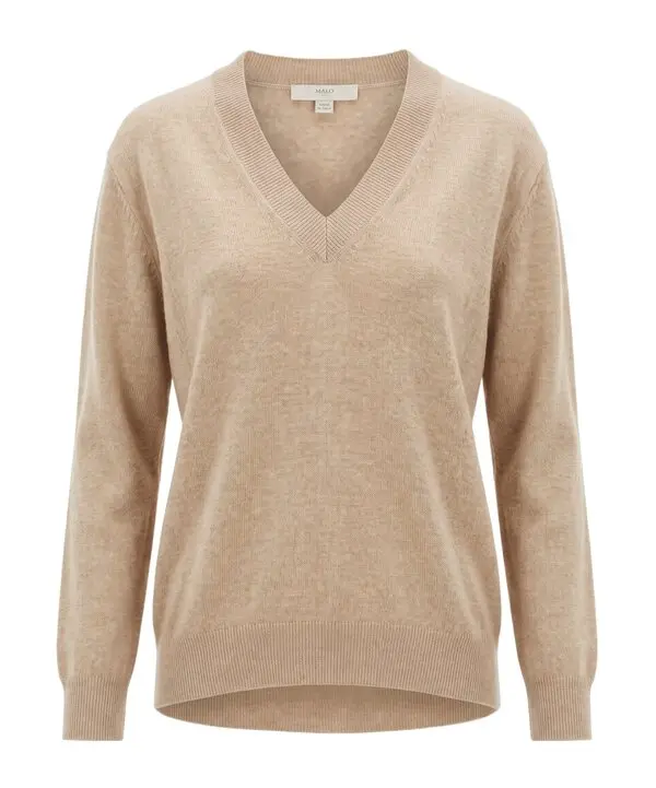 Malo Long-sleeve V-neck Sweater