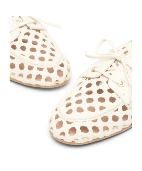 STUART WEITZMAN Tinsley Woven Moccasin
