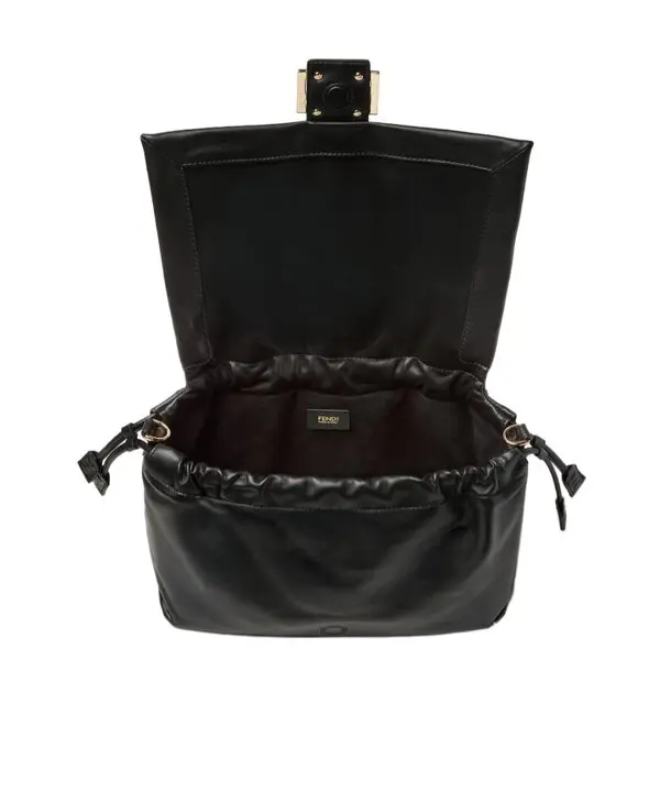 Fendi Baguette Soft Large Nappa Leather Bag