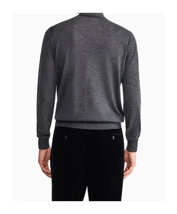 Giorgio Armani Cashmere Turtleneck Sweater - Grey