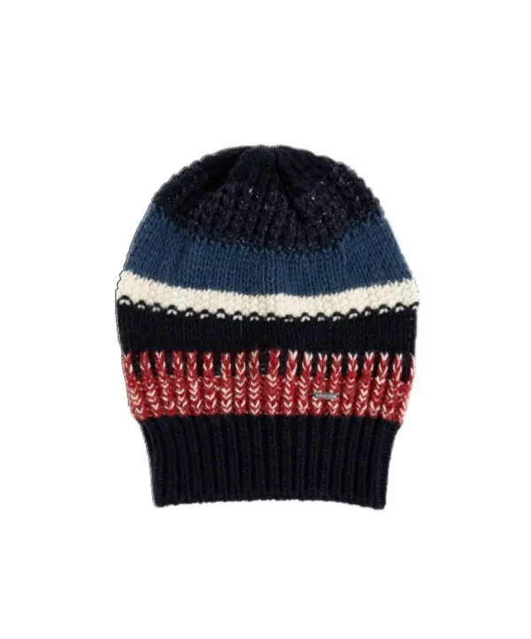 Dsquared2 Knit Beanie Hat - Navy Blue