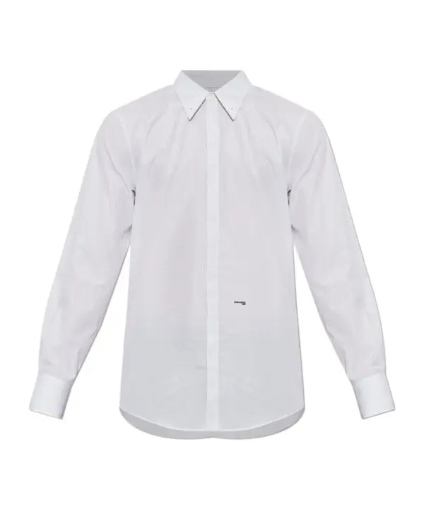 Dsquared2 Easy Slim 70's Pin Collar Shirt