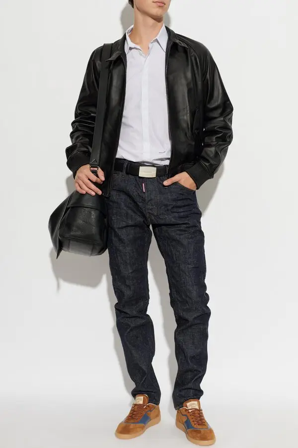 Dsquared2 Easy Slim 70's Pin Collar Shirt