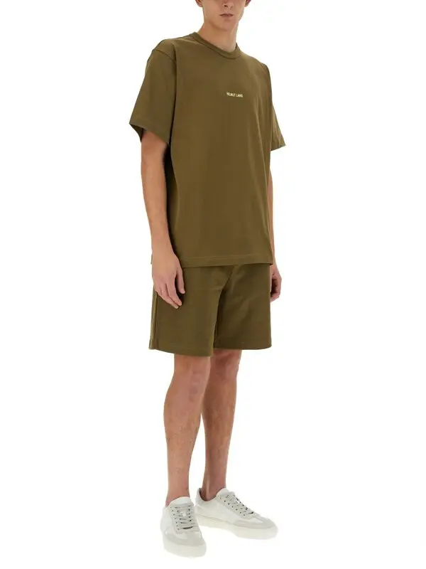Helmut Lang Logo Printed Crewneck T-shirt