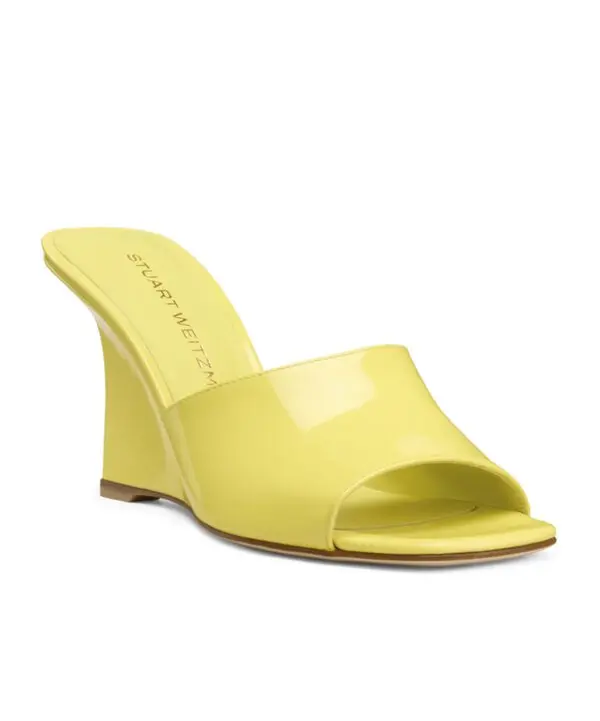 STUART WEITZMAN Vinnie Wedge Mule 85