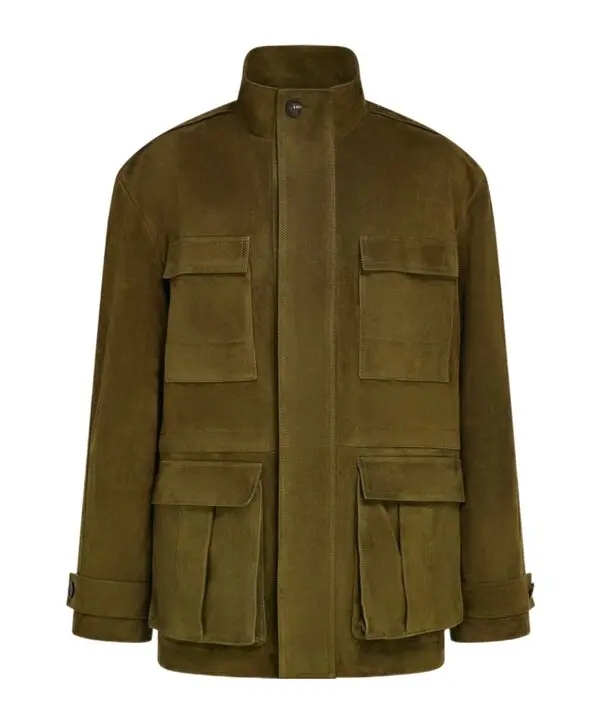 FERRAGAMO Suede Safari Jacket
