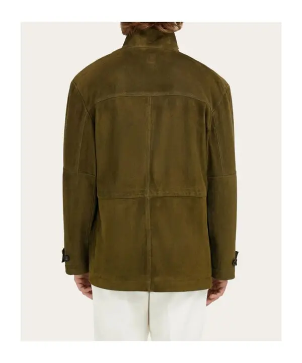 FERRAGAMO Suede Safari Jacket