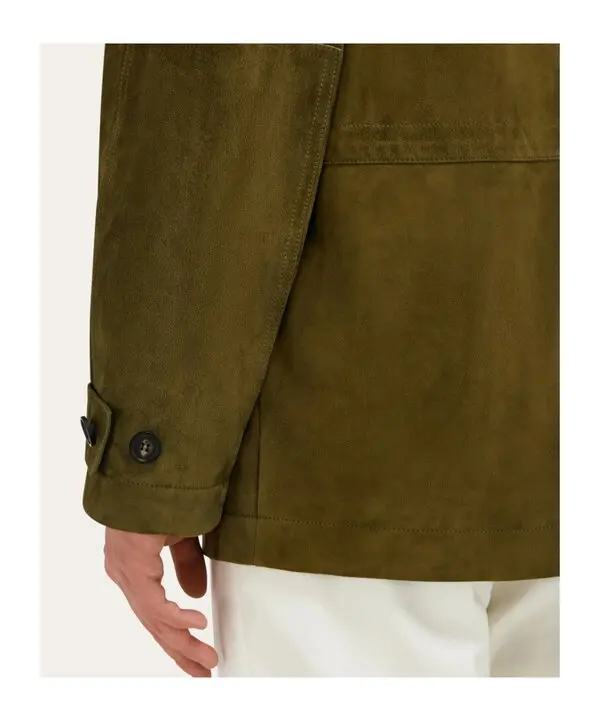 FERRAGAMO Suede Safari Jacket