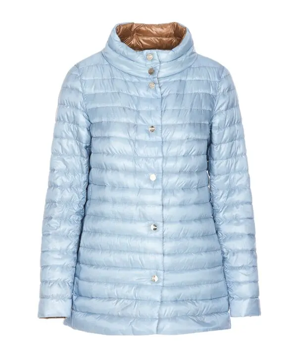 Herno Reversible Funnel-neck Puffer Jacket