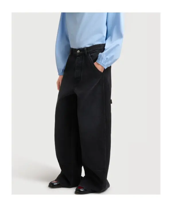 Marni Denim Oversized Workwear Trousers