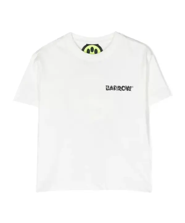 BARROW Illustration-print Cotton T-shirt