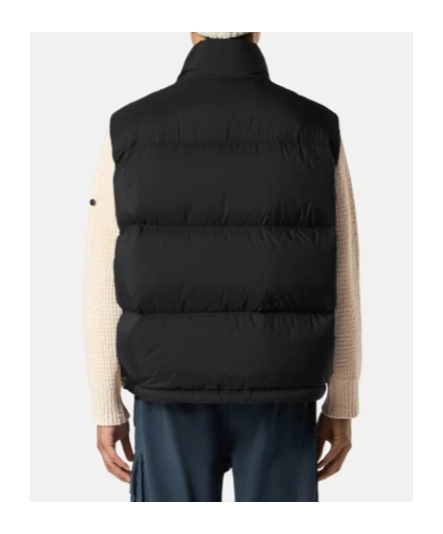 Stone Island Lightweight Down Vest With Zip Pockets