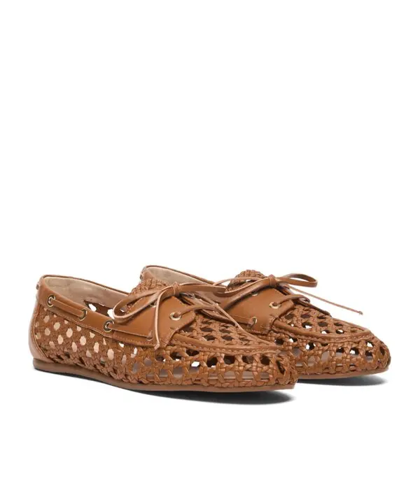 STUART WEITZMAN Tinsley Woven Moccasins