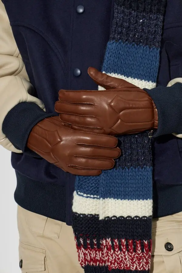Dsquared2 Quilted Leather Gloves