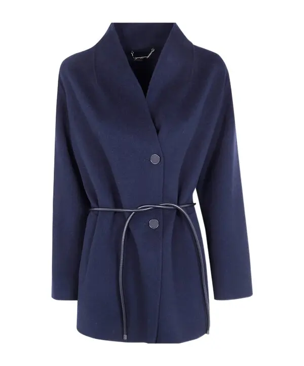 Seventy Double Wool Blend Short Coat