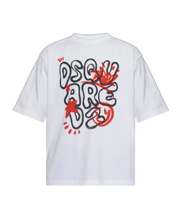Dsquared2 Crew Neck Short-sleeved T-shirt