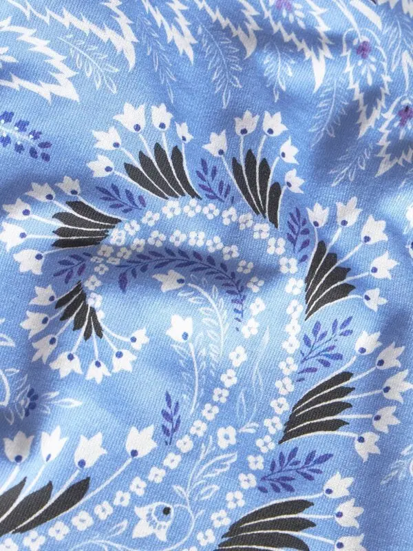 Etro Paisley Print Crewneck T-shirt - Blue