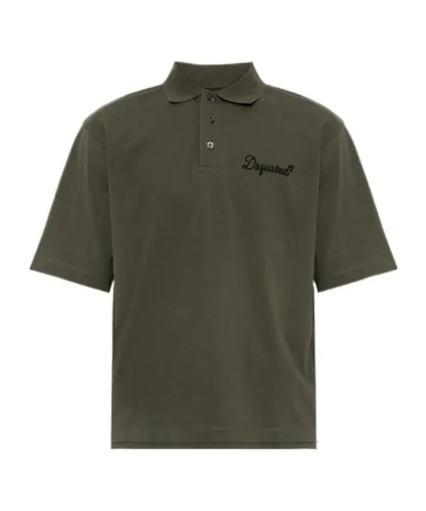 Dsquared2 Collared Short-sleeved Polo Shirt
