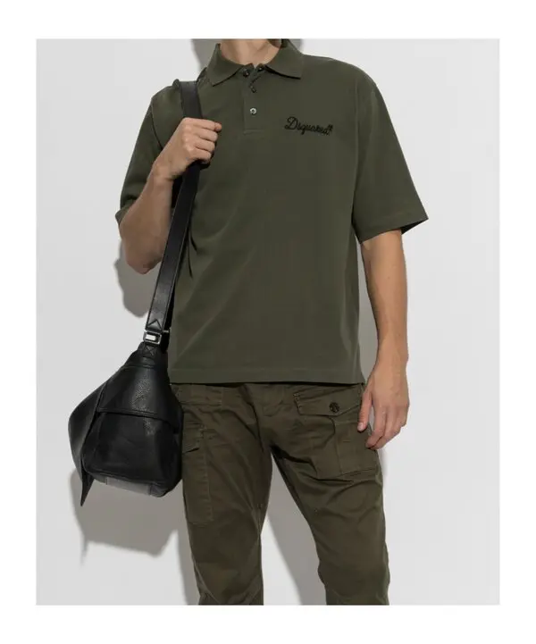 Dsquared2 Collared Short-sleeved Polo Shirt