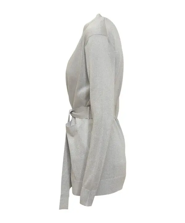 Missoni Metallic-threading V-neck Belted Cardigan
