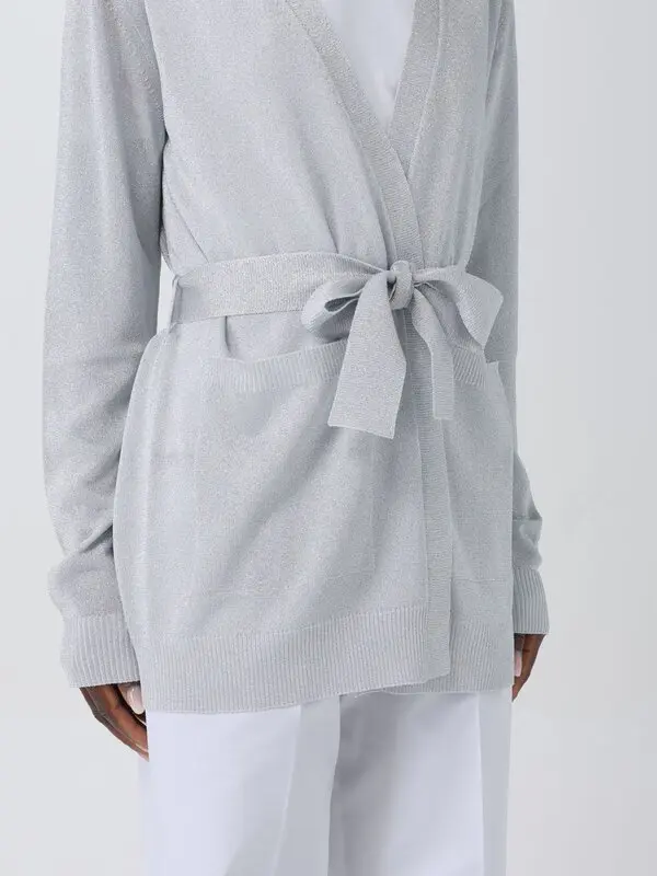 Missoni Metallic-threading V-neck Belted Cardigan
