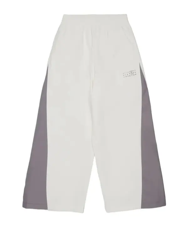 MAISON MARGIELA Color-block Wide-leg Sweatpants