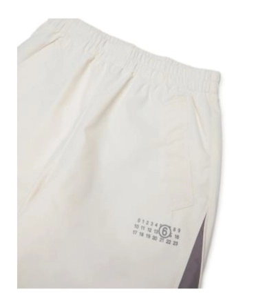 MAISON MARGIELA Color-block Wide-leg Sweatpants
