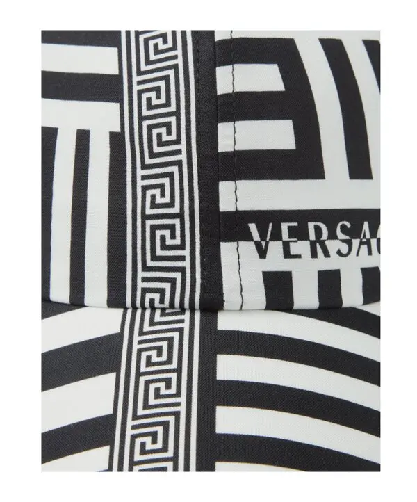 Versace Greca-print Baseball Cap